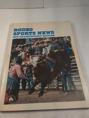 1977 Rodeo Sports News Championship Edition | eBay