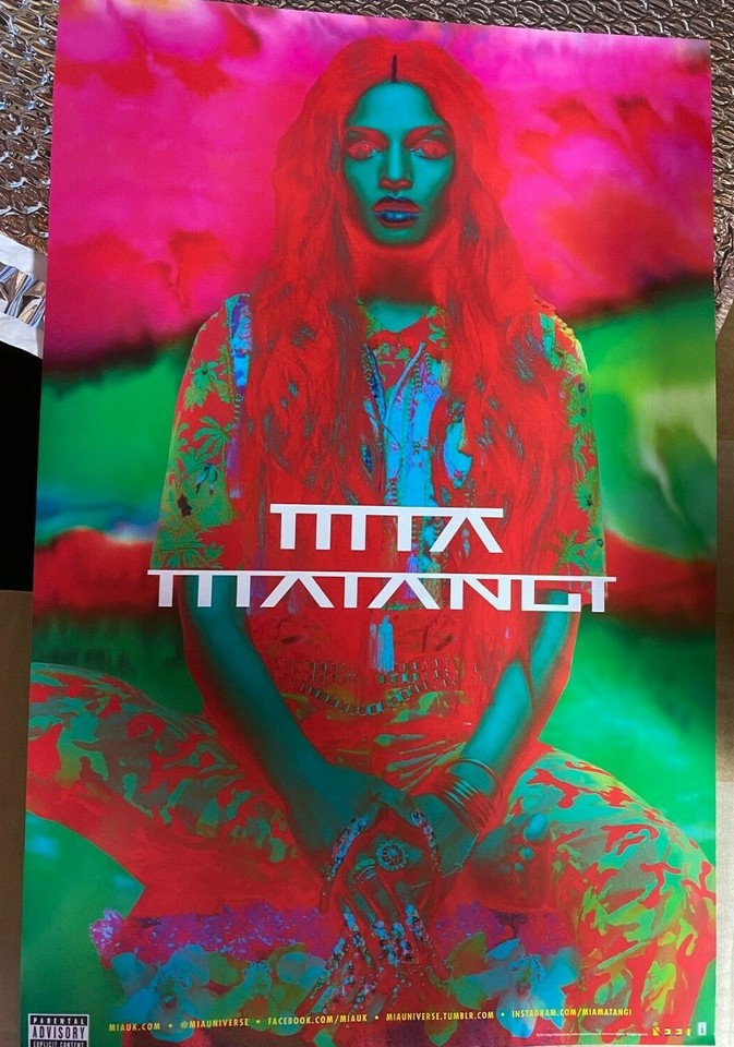 MIA M.I.A. Matangi RARE 11x17 PROMO POSTER 2013 | eBay