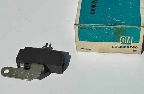 NOS GM 3980760 1970-71 Chevelle Power Brake Distribution Block Switch ...