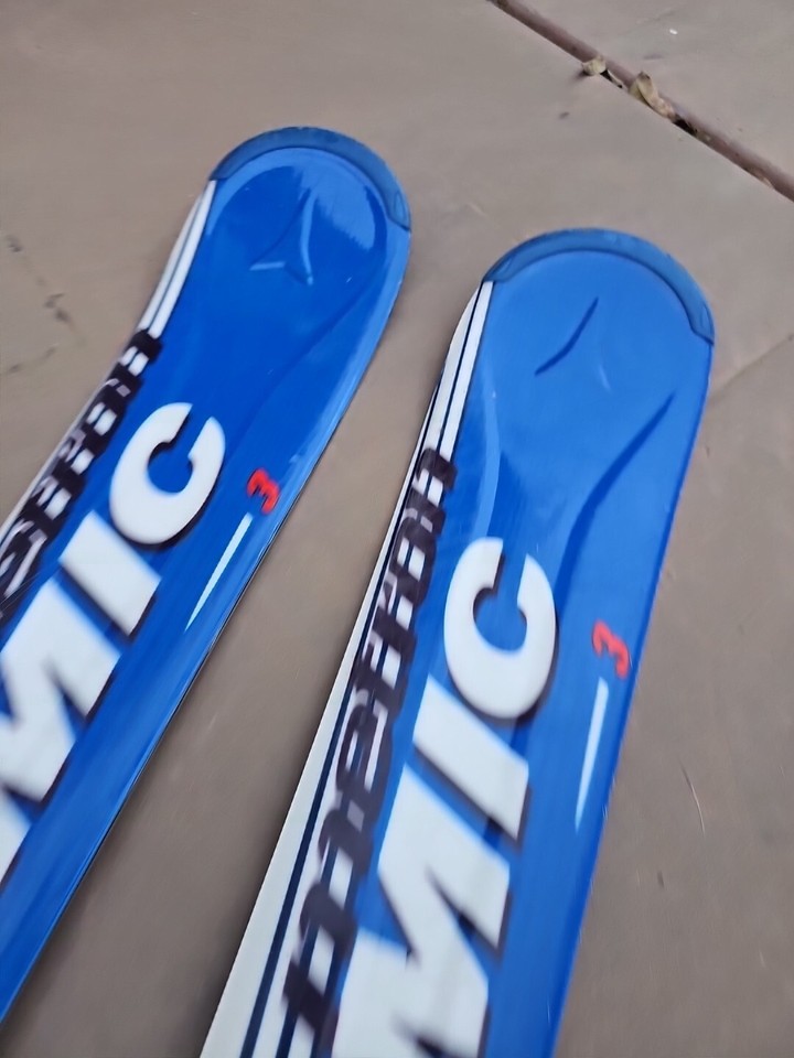 2008 Atomic Metron 3 Mid-Fat Downhill Skis w/ Atomic 4tix 310 bindings ...