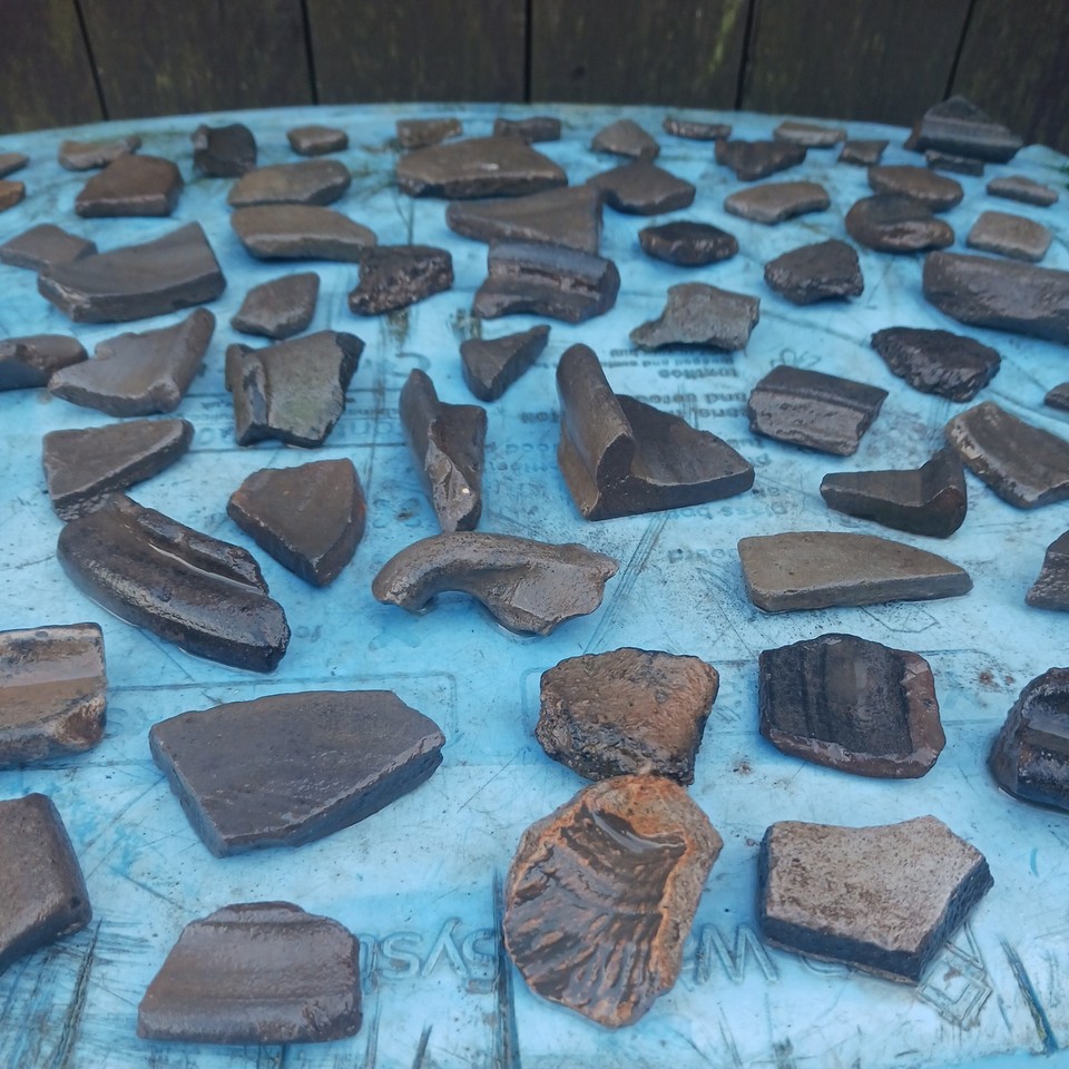 Roman Pottery Greyware Shards #14 | eBay UK