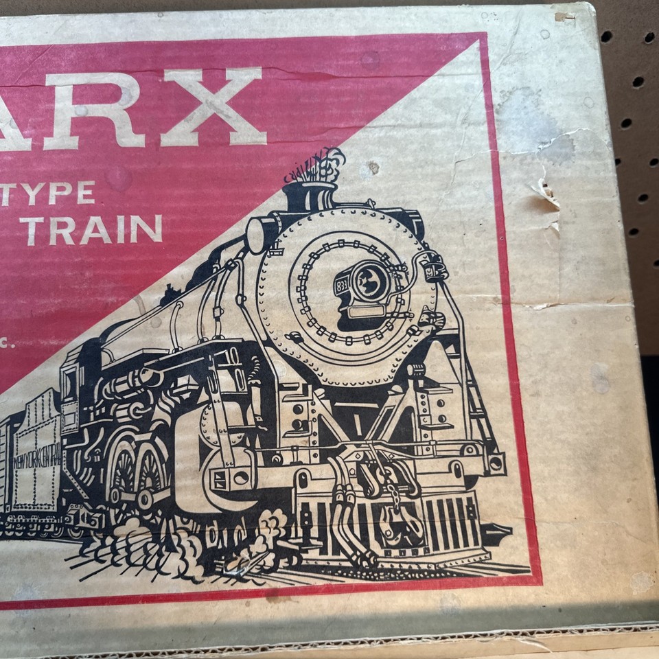 Vintage Louis Marx Stream Line Electrical Train Set with Original Box ...