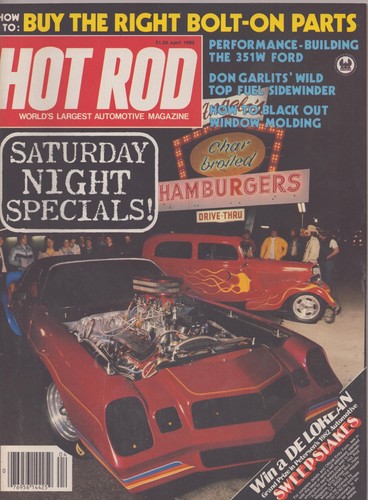 HOT ROD - April 1982 - Saturday Night Specials | eBay