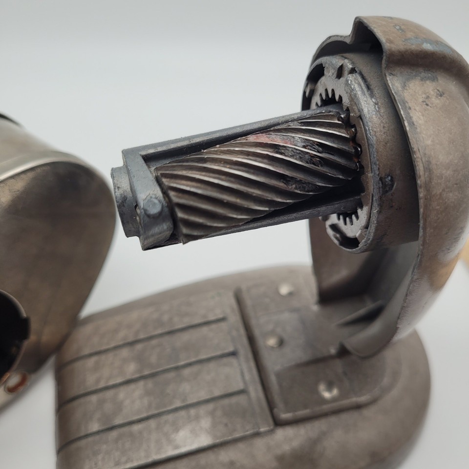 Boston Champion Pencil Sharpener Vintage MCM 1960 Desktop Pinch Feed ...