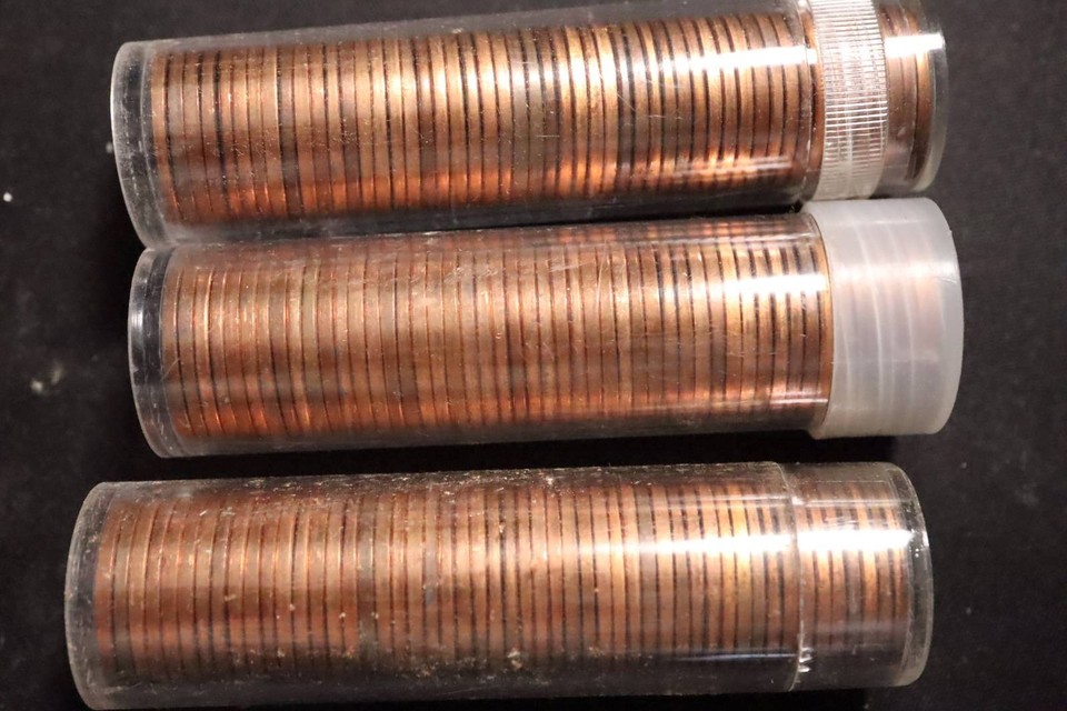 NobleSpirit UNSEARCHED 22 Rolls+ Part Rolls Lincoln 1c Up to GEM BU AS ...