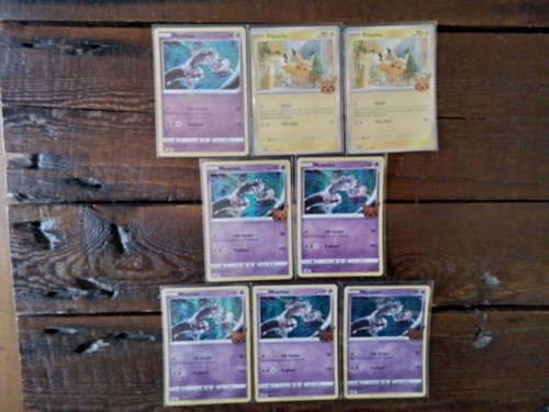 8 pikachu mew mewtwo sr VMAX Holo pokemon Card ex promo Halloween 056 ...