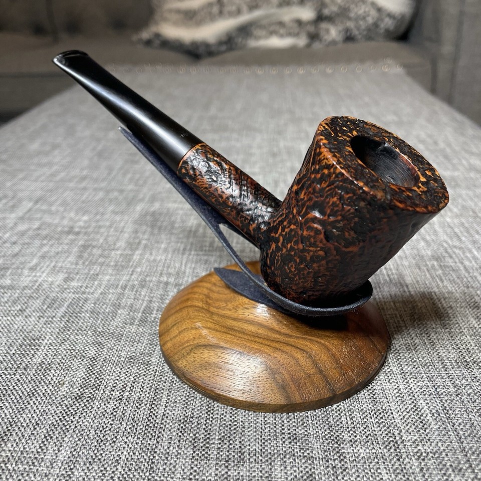 Savory's (Dunhill) Argyll 807 Sandblasted Poker Tobacco Smoking Pipe | eBay