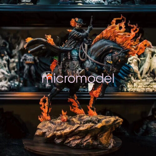 SDZ Ghost Rider Resin Statue In Stock 1/4 Scale H79cm Collection | eBay