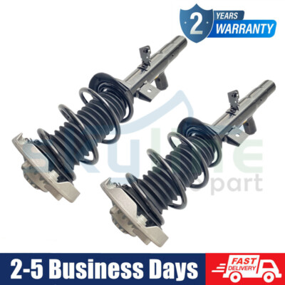 2x Front Shock Strut Assys w/EDC For BMW F30 F31 F32 F33 F36 316d 318d ...