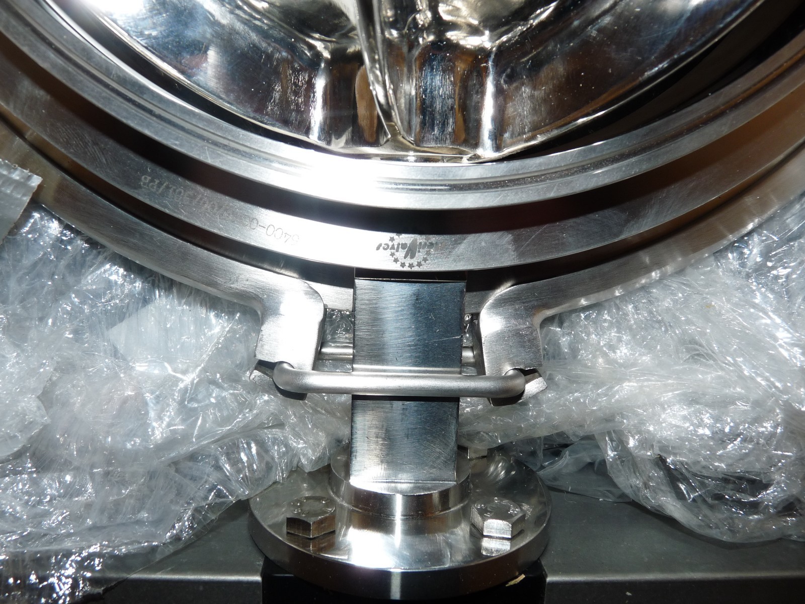 Steri Valve 6400-00-V/06/381/PB Rotovalve SST Butterfly Air Actuator ...