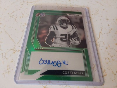 2022 Leaf Pro Set Metal GREEN Prismatic COREY KINER Auto 5/15 | eBay
