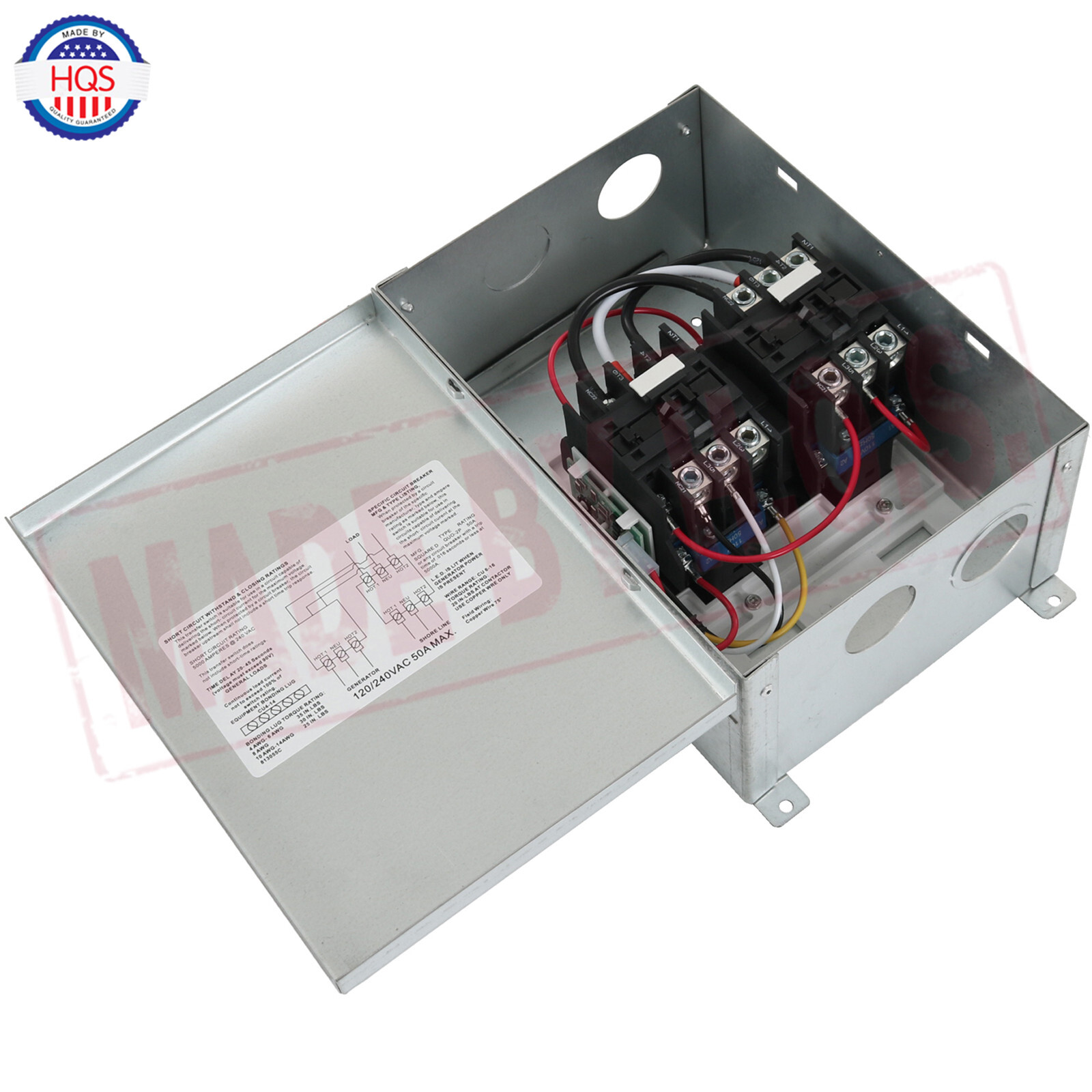 50 Amp Automatic Transfer Switch RV Transfer Switch, Applied For RV ...