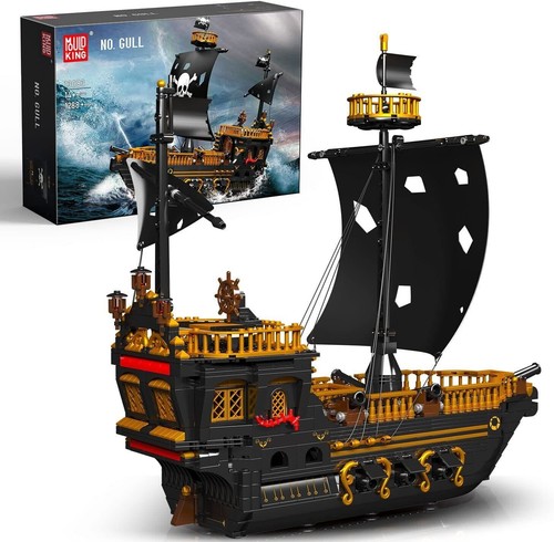 MOULD KING 13083 Gull Seagul Piratenschiff Klemmbausteine Bausteine ...