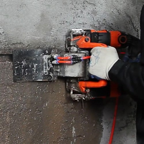 6800W Dust-free Water Electricity Installation Wall Slot Slotter ...