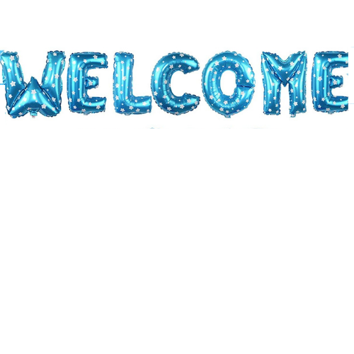 Welcome Back & Home Letters Foil Balloons Family Reunion Party Confetti ...