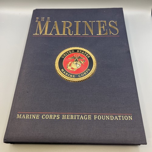 The Marines Book Marine Corps Heritage Foundation Hardcover Padded 1998 ...