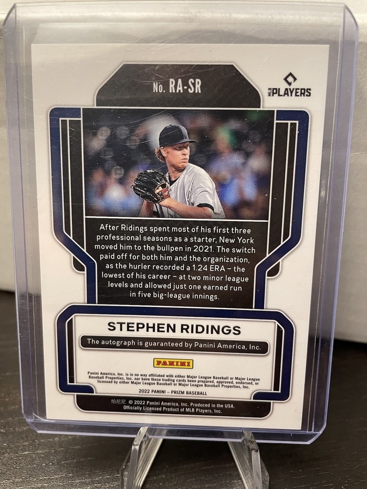 Stephen Ridings 2022 Panini Prizm Rookie Autographs I | eBay