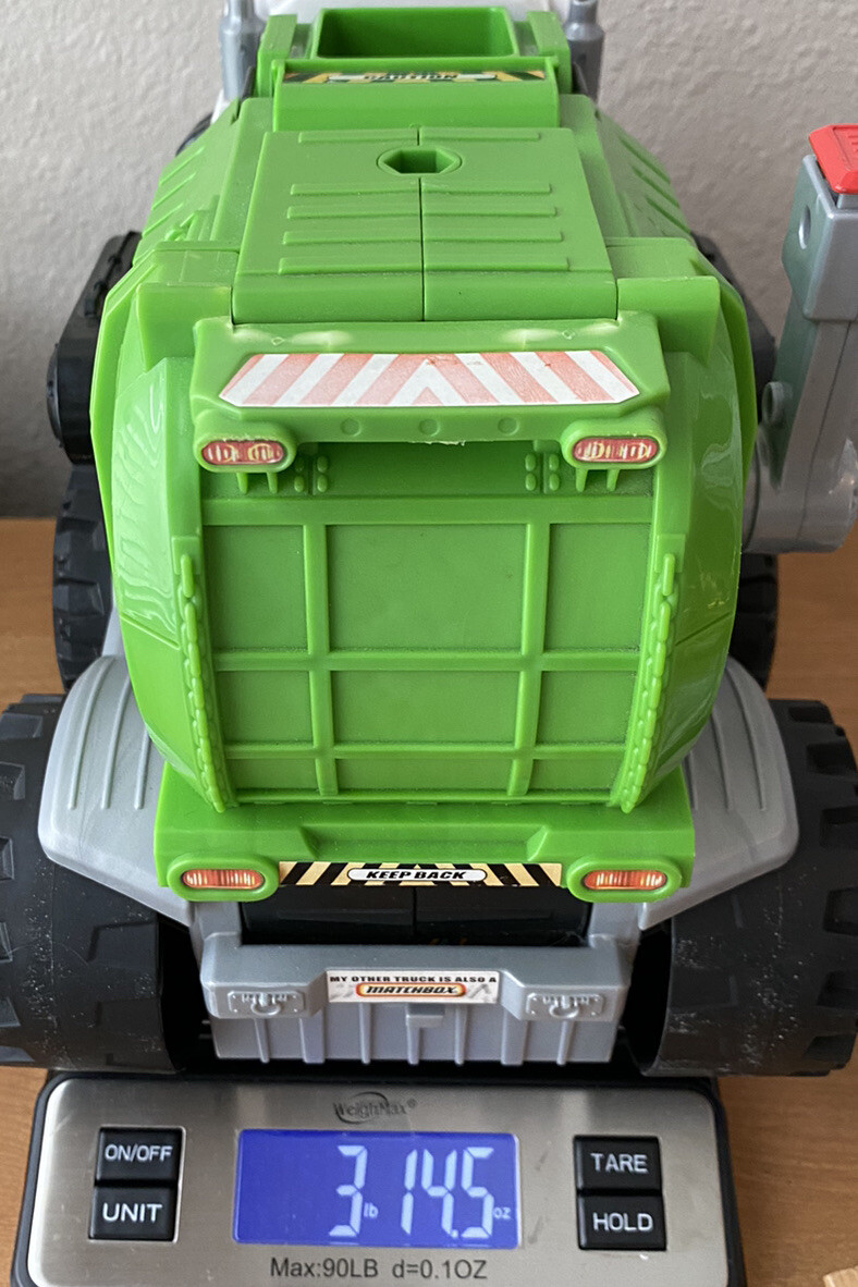 Mattel Matchbox Interactive Stinky The Garbage Truck Robot Talking 12 ...