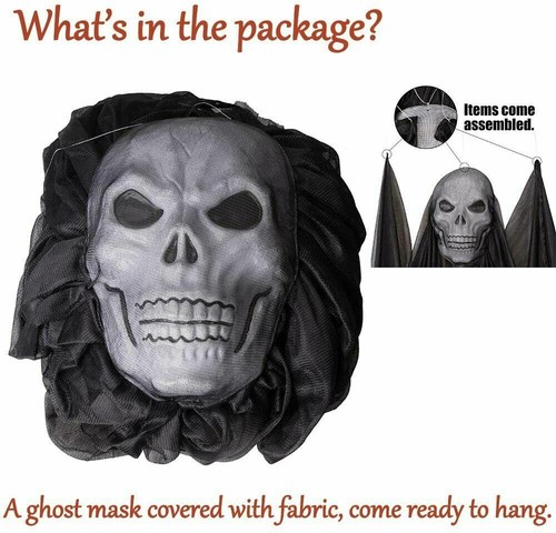 Halloween Haunted House Ghost Hanging Decoration Indoor/Outdoor Home ...