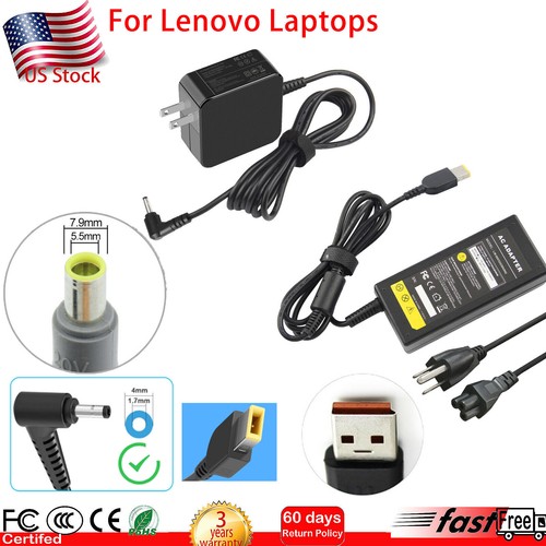 For Lenovo Thinkpad Ideapad Yoga Flex Multi-Tip AC Adapter Power ...