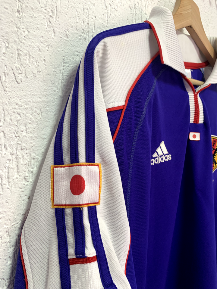 Japan 2001 Adidas Home Soccer Jersey Men's Sz L | eBay