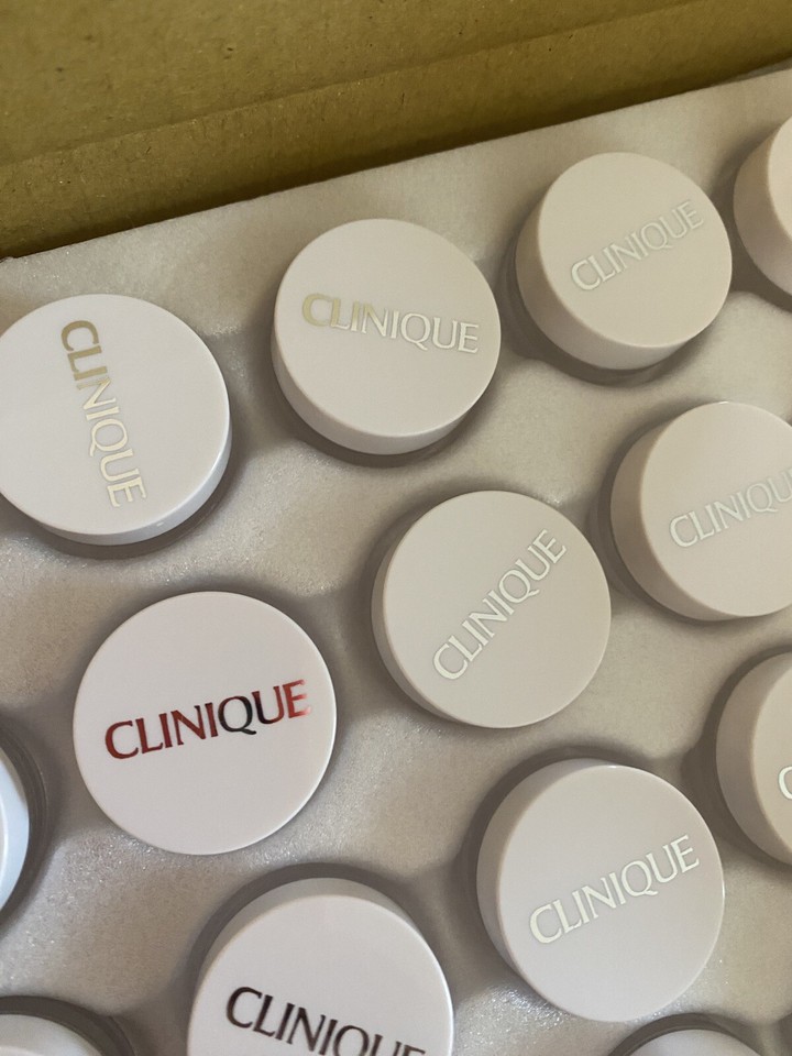 Clinique Lot of 50 | Makeup Sample Plastic Small Jar Container NEW | eBay
