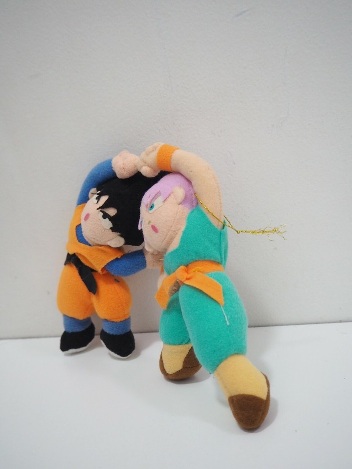 Goten Trunks Fusion Saga Dragon Ball Z Banpresto 1995 Plush NO TUSHTAG ...