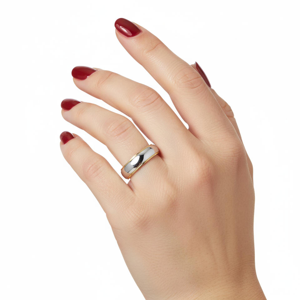 9ct Yellow Gold Wedding Engagement Ring Band Shaped Wedding Gold ...