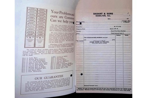 Dadant Bee Supplies Catalog 1924 Hamilton IL Apiary Equipment & Honey ...