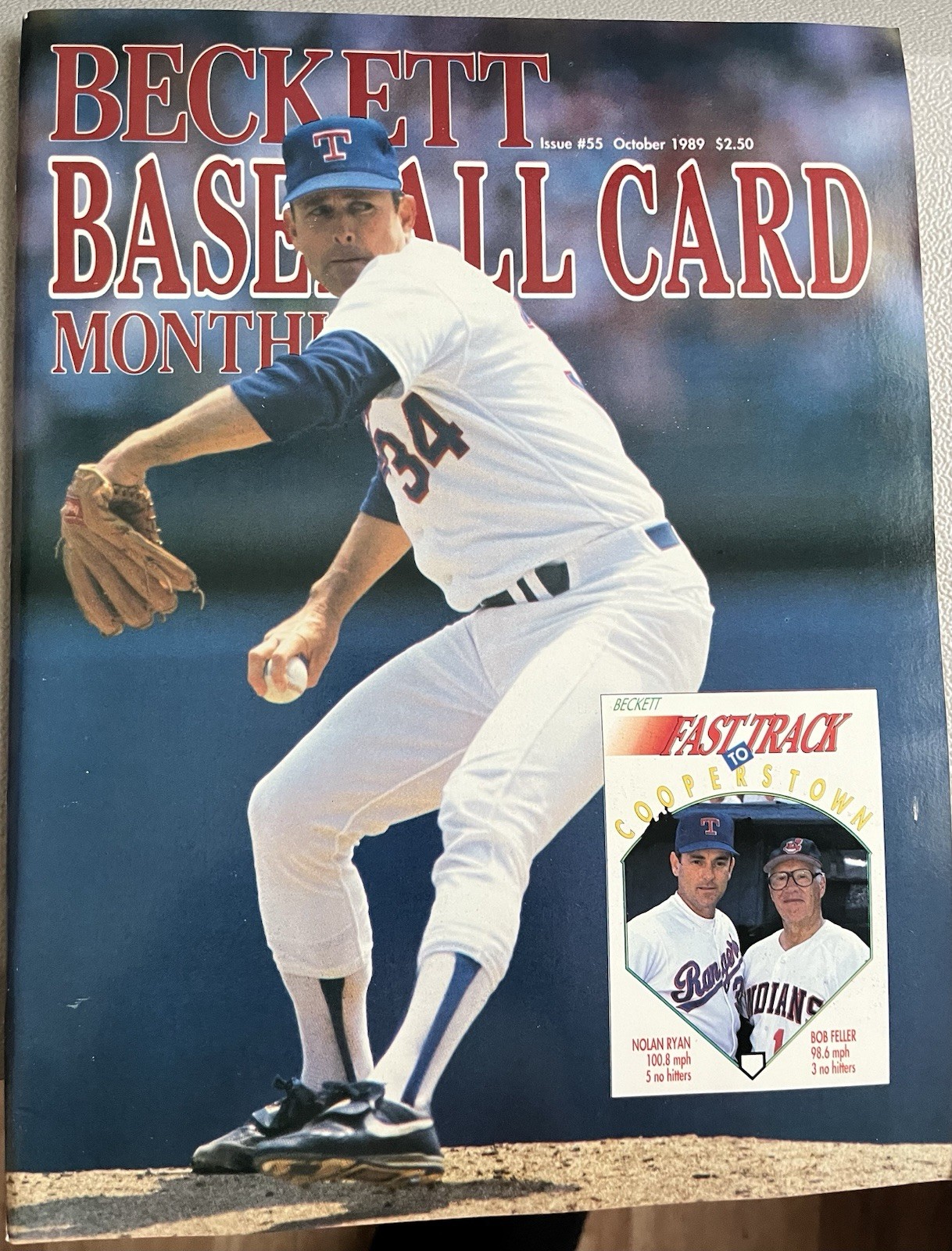 Beckett Baseball Card Monthly - Issue #55 - Nolan Ryan - Fred McGriff ...