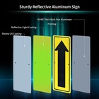 2-Pack Large Arrow Symbol Sign,for Indoor or Outdoor Use，18"x 6" .04 ...