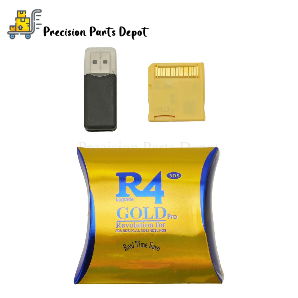 For 2025 Version R4 Gold Pro SDHC R4i Fits DS/NDS/3DS/2DS Revolution ...