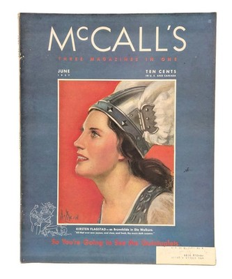 Vintage McCall’s Magazine June 1937 Ladies Great Ads | eBay