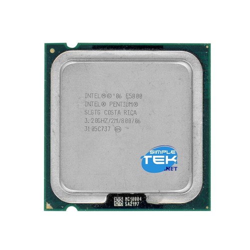 Processor Intel Pentium Dual Core E5800 Slgtg LGA775 LGA 775 CPU 3,2GHZ ...