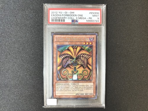 Yugioh! Exodia the Forbidden One LCYW-EN306 THINLINE Secret Unlimited ...