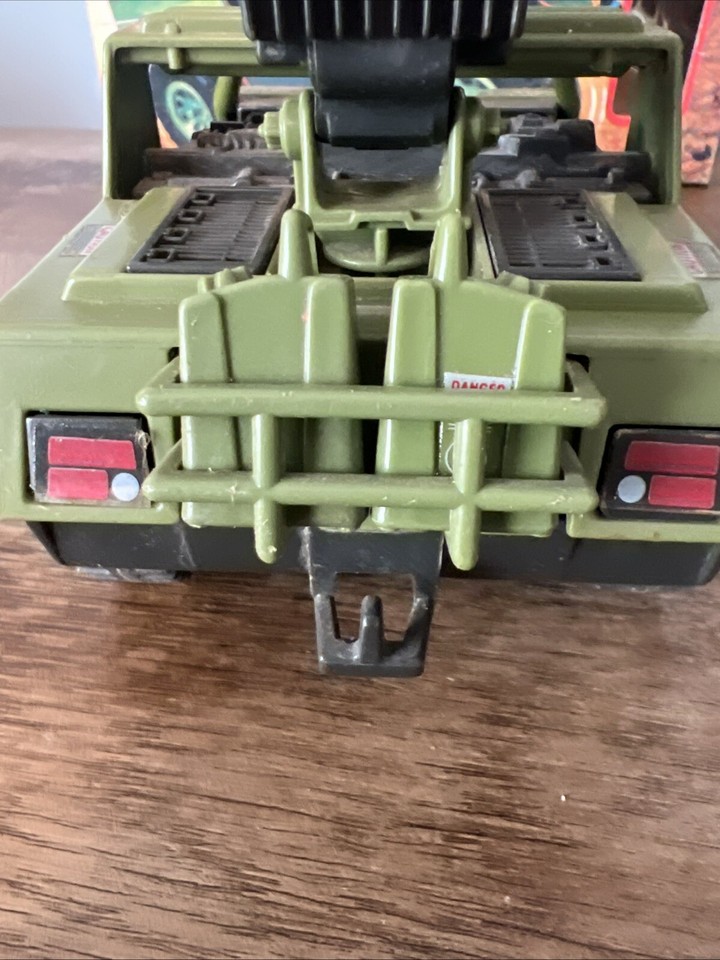 1982 Hasbro GI JOE- VAMP Attack Jeep & Clutch Action Figure - ARAH ...
