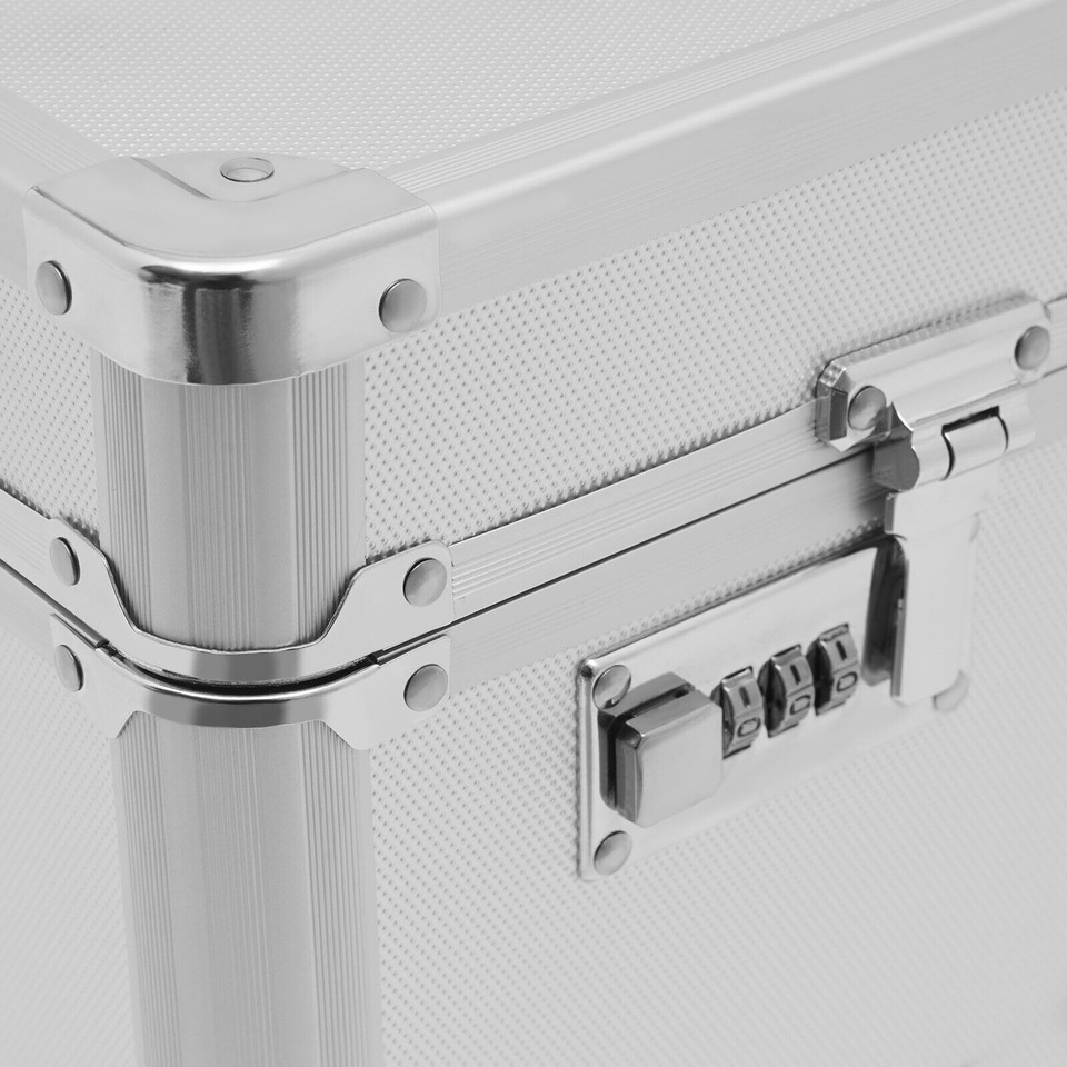 Lockable Security Chest Safe Waterproof Fireproof File Box Storage Home ...