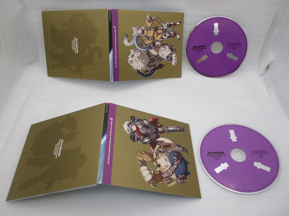 CD Xenoblade Original Soundtrack Trinity Box Yasunori Mitsuda Japan ...