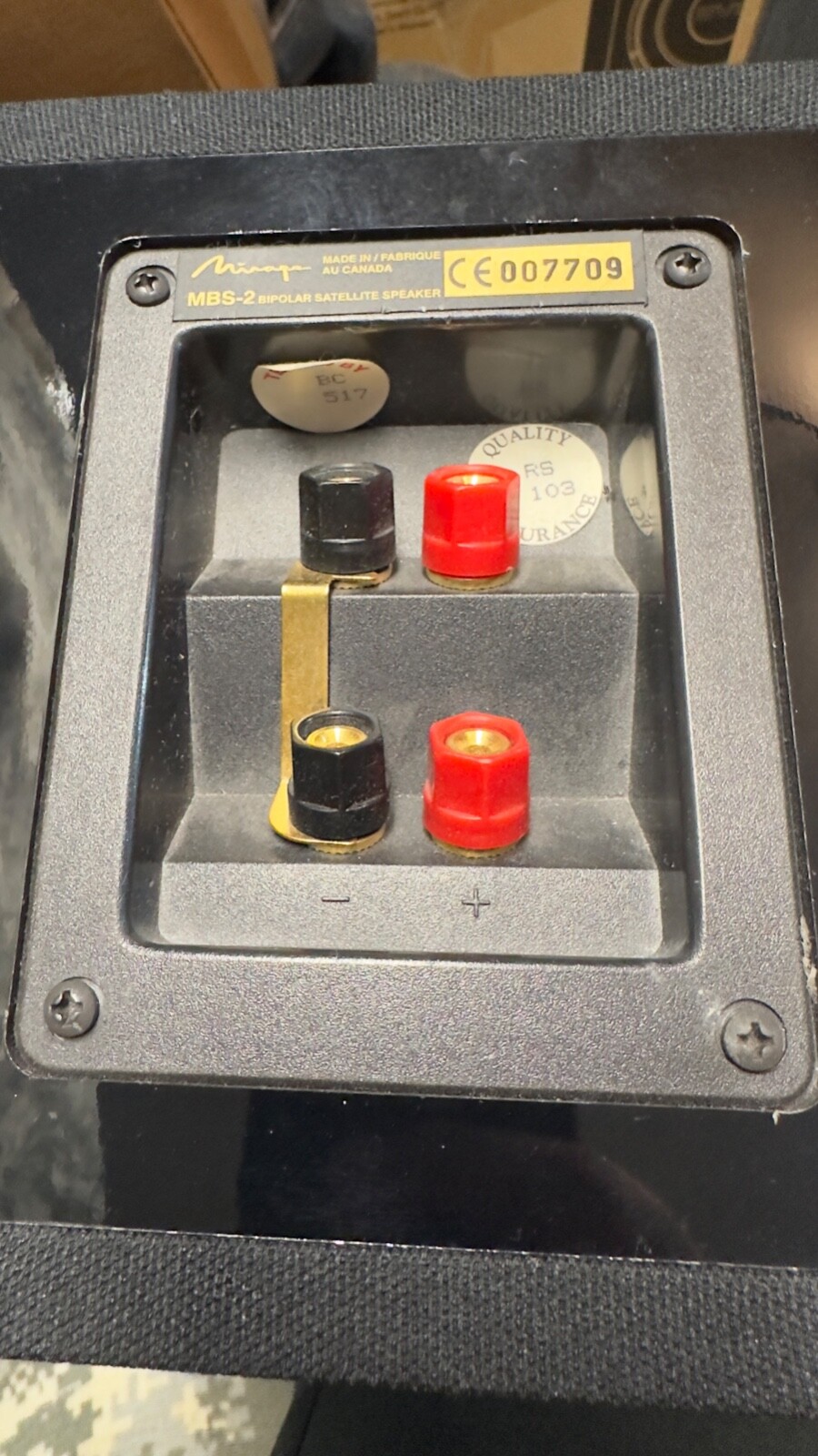 MIRAGE Speakers Home Theater System-Msi Series-Black Piano Finish | eBay