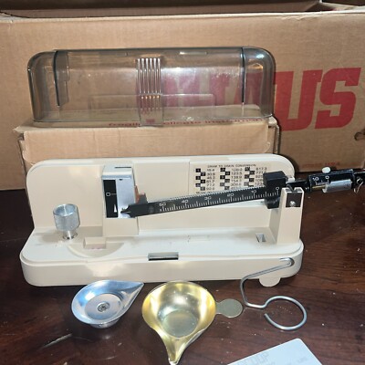 Vintage OHAUS 10-10 Precision Reloading Scale, Orig. Box, Reloading ...