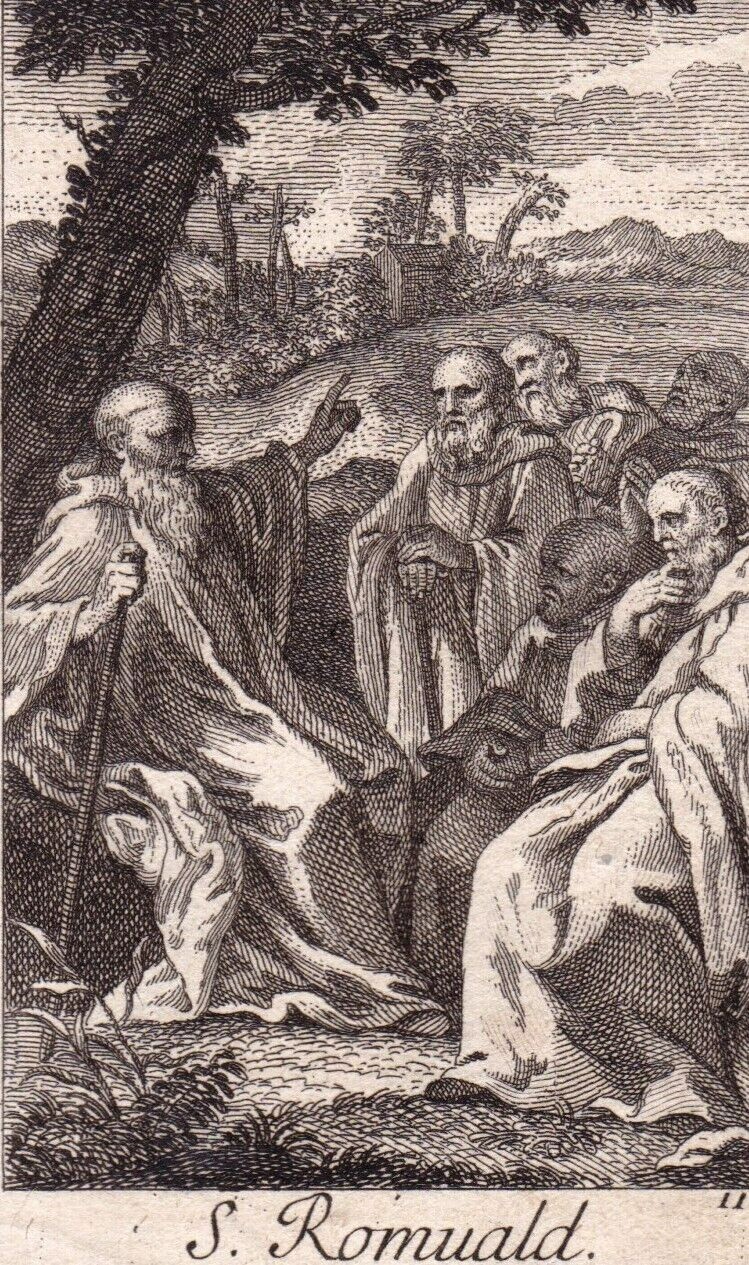 18th Portrait of Saint Romuald Romuald of Ravenna Founder Camaldule ...