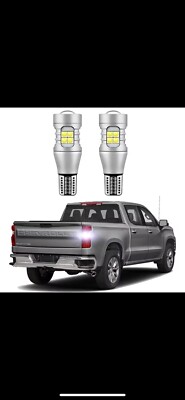Pair Of Super Bright LED reverse lights For Chevrolet, GMC 2014-2024 | eBay