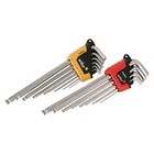 Wiha 66992 22-Piece Hex Key Set, Metric/Sae L-Shape, Chrome, Plastic ...