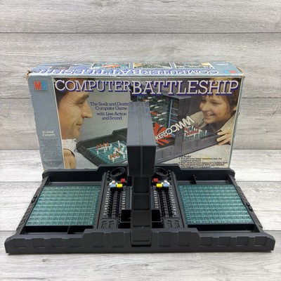 Computer Battleships MB Electronic Board Game Strategy 1977 Rare (PARTS ...