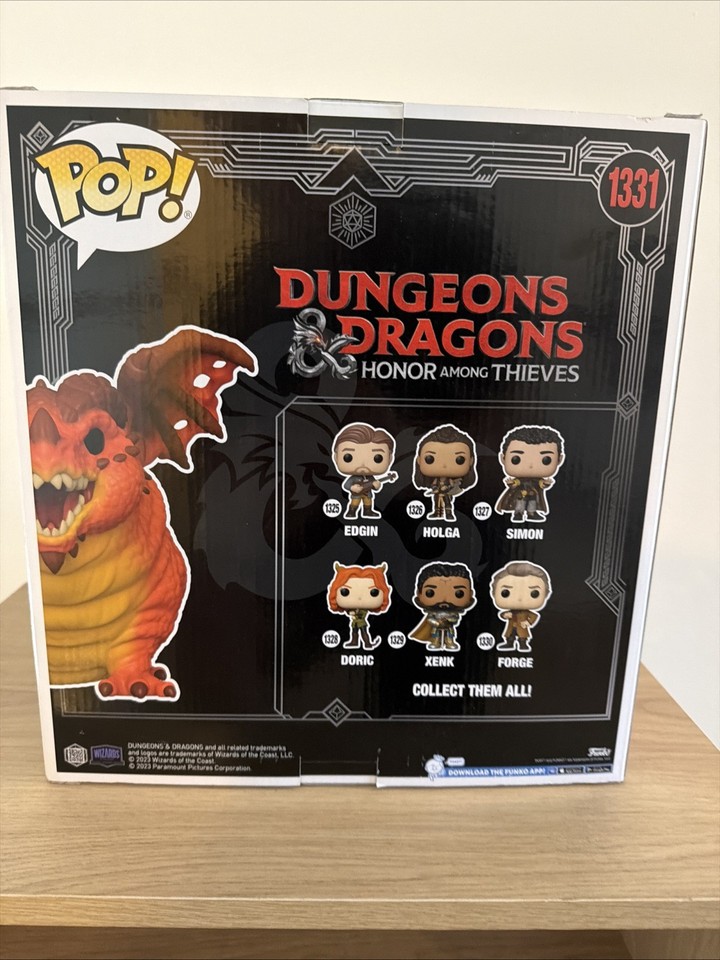 ew Funko Pop! Dungeons And Dragons: Honor Among Thieves Themberchaud ...