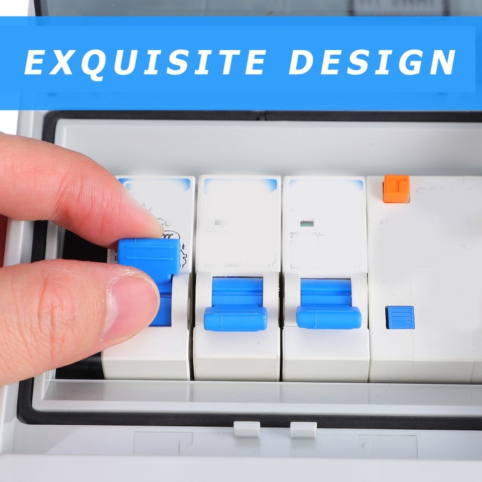 Circuit Breaker RCD and MCB Fuse Box for Garage Shed Camper Van Caravan ...