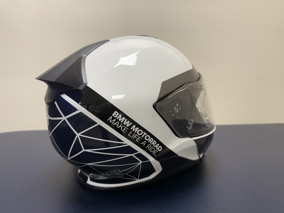 BMW System 7 Carbon Evo Helmet Size XL Integrated Cardo Intercom | eBay UK