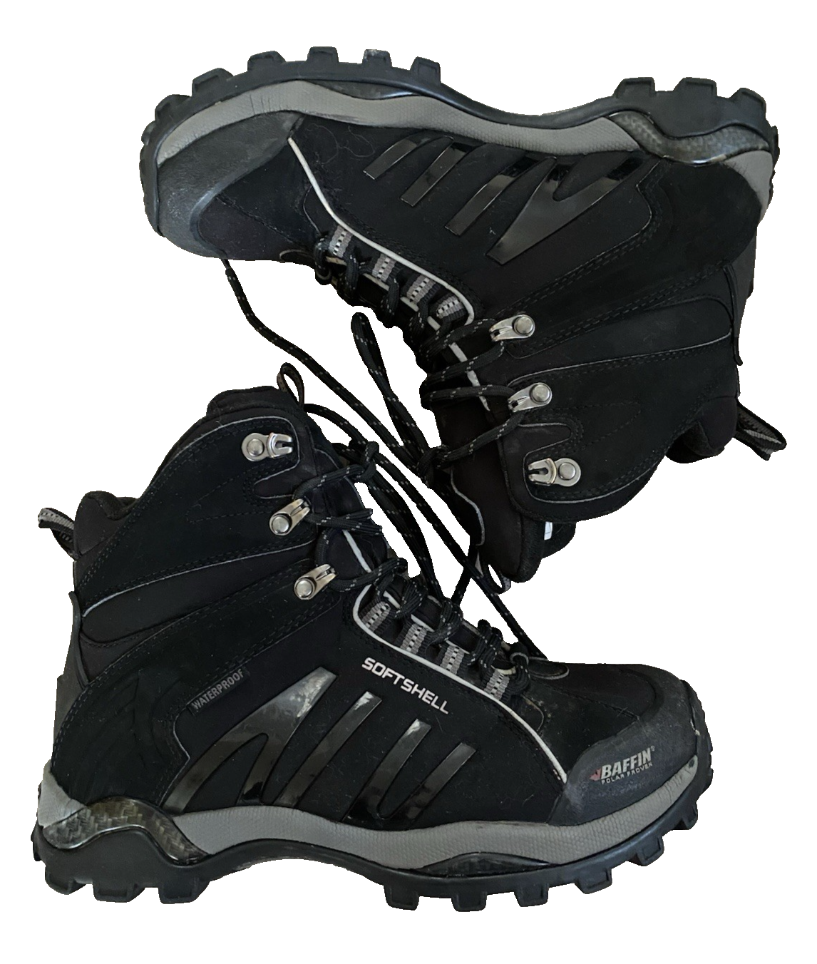 Baffin Zone Soft-M006 Waterproof Black Hiker Outdoor Boots Men's Sz 7 ...