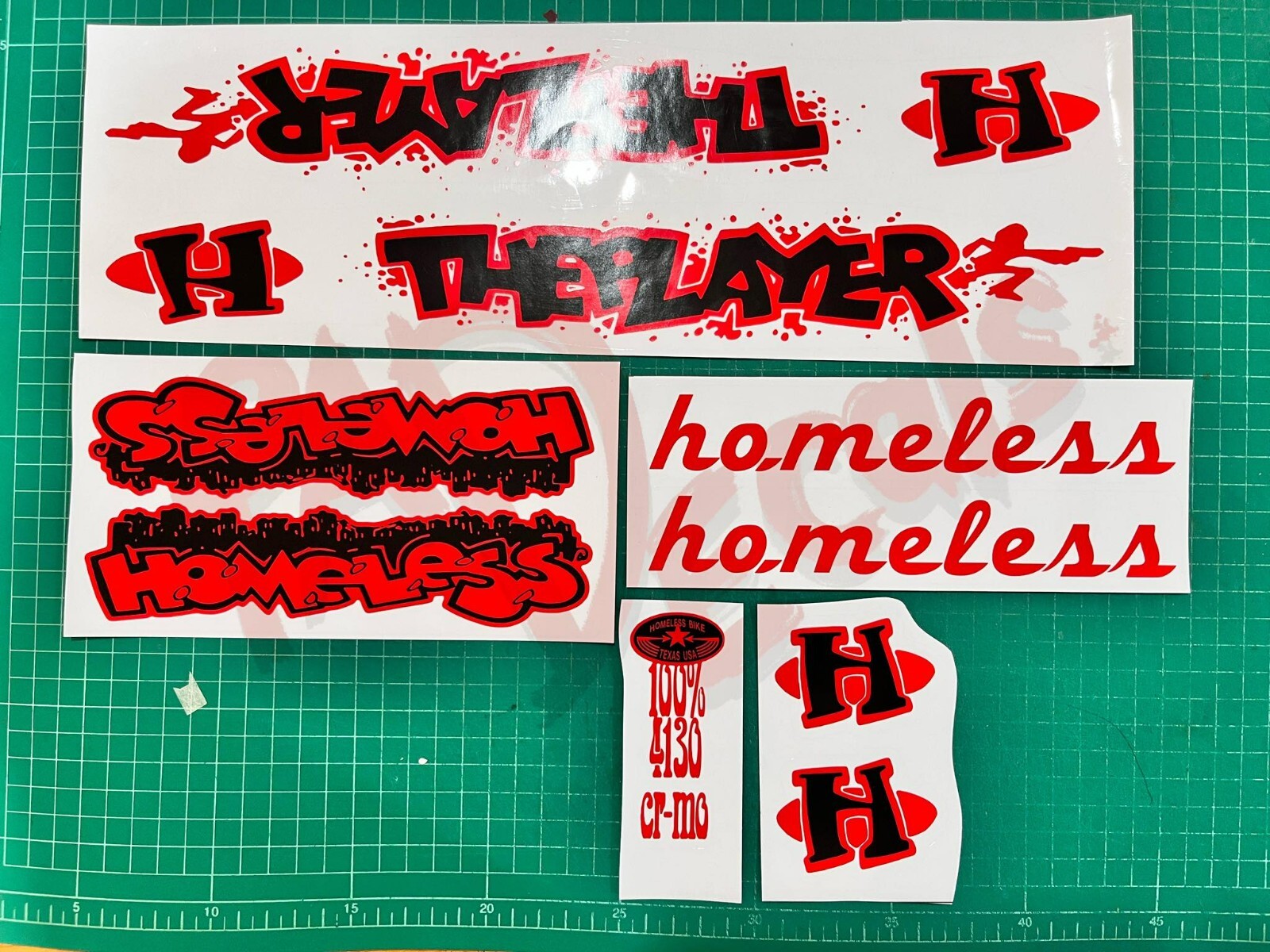 1995 Homeless The Player Bmx decals sticker. | eBay