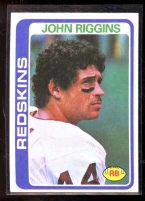 1978 TOPPS #215 JOHN RIGGINS REDSKINS NM+ A03285 | eBay